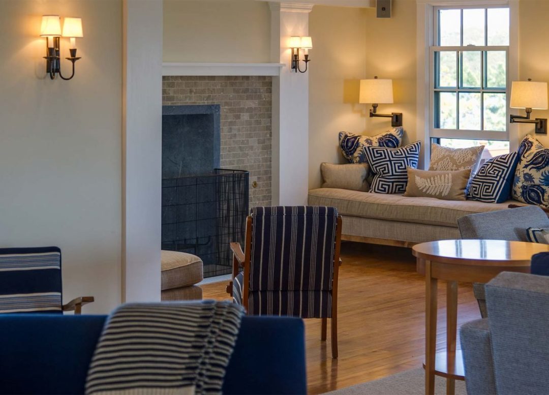 Common Rooms at Weekapaug Inn, a Luxury Beach Hotel in RI